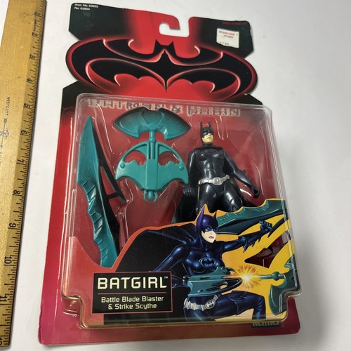 Kenner Batman & Robin "Batgirl" Battle Blade Blaster & Strike Scythe 6 ...