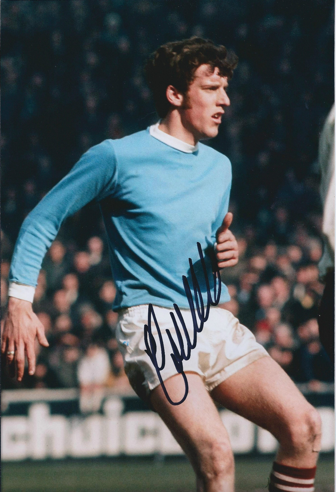 Tommy BOOTH Signed Autograph 12x8 Photo + Dealer COA Man City England ...