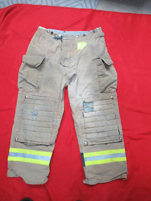 HONEYWELL MORNING PRIDE Fire Fighter Turnout PANTS 36 X 30 BUNKER GEAR ...