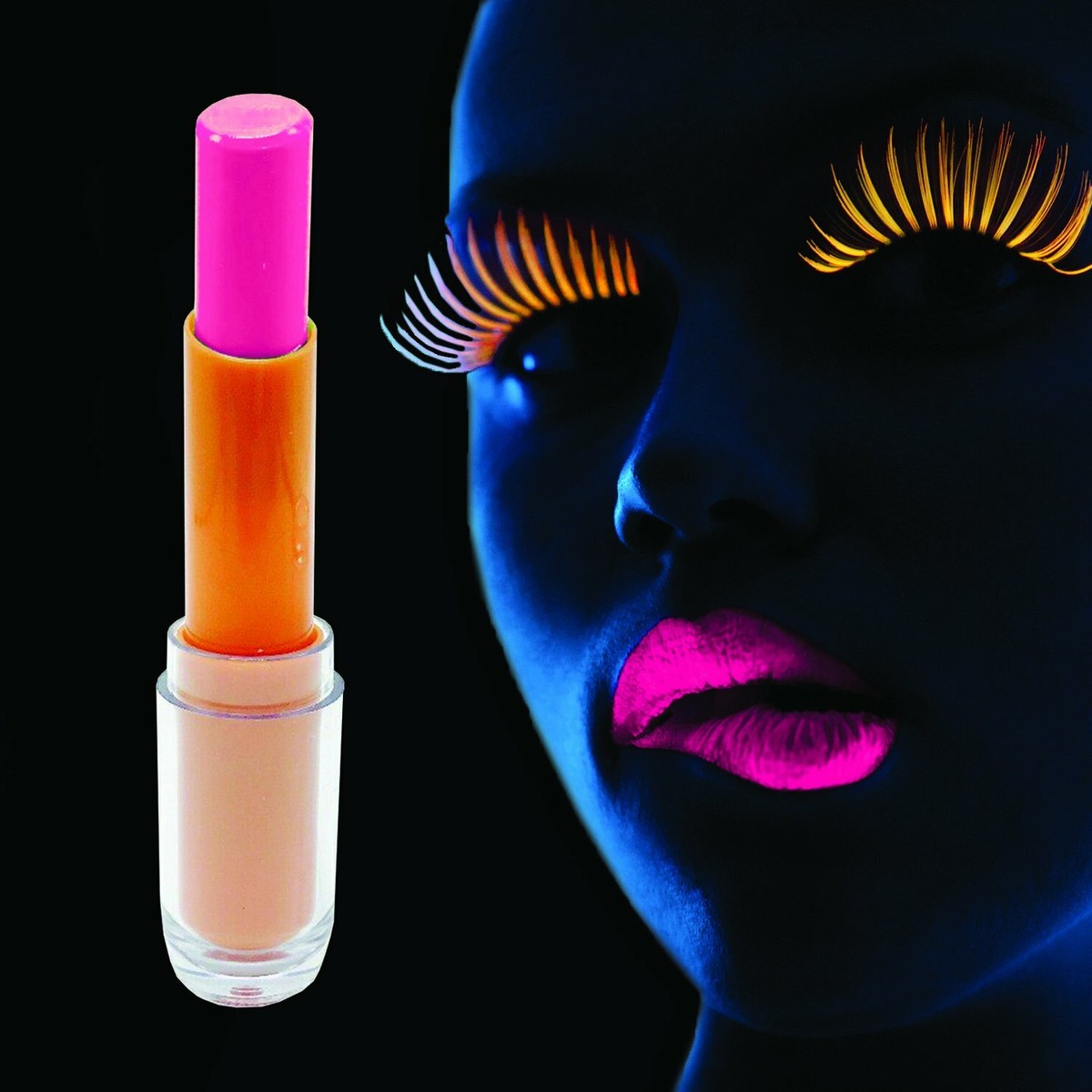 Neon Lipstick Glow In The Dark Shades That Glow Under Black Light