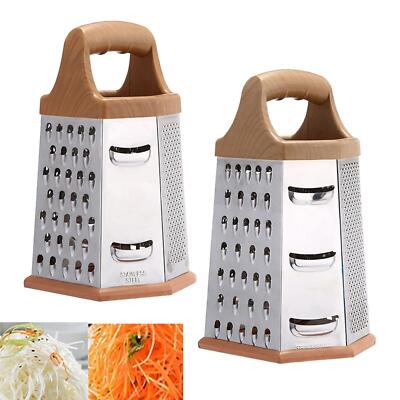 Multi Sided Box Grater Cheese Grater Box for Vegetables Potatoes ...