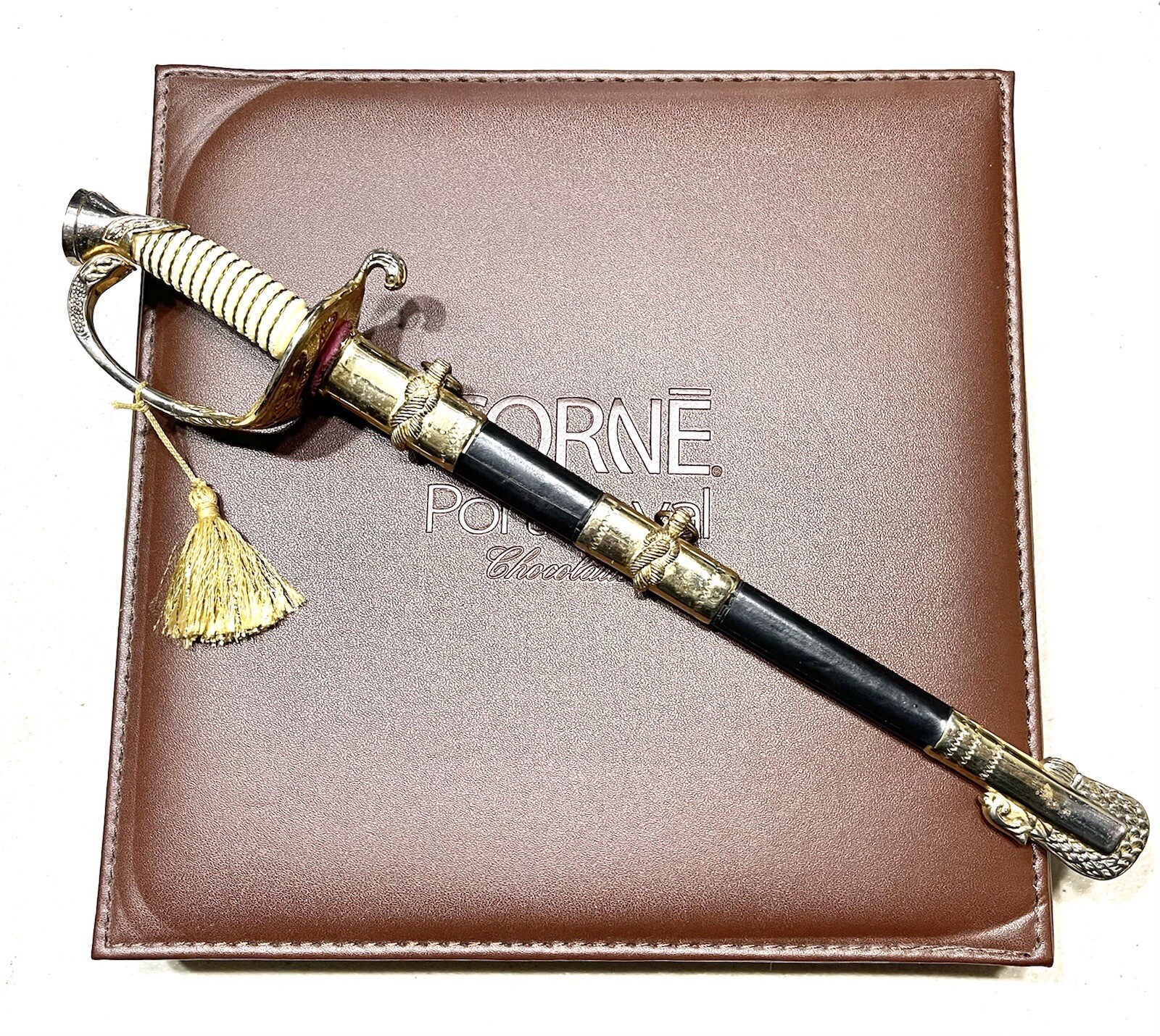 Vintage Unused Taiwan Sword Rapier Dagger Desk Knife Letter Opener ...