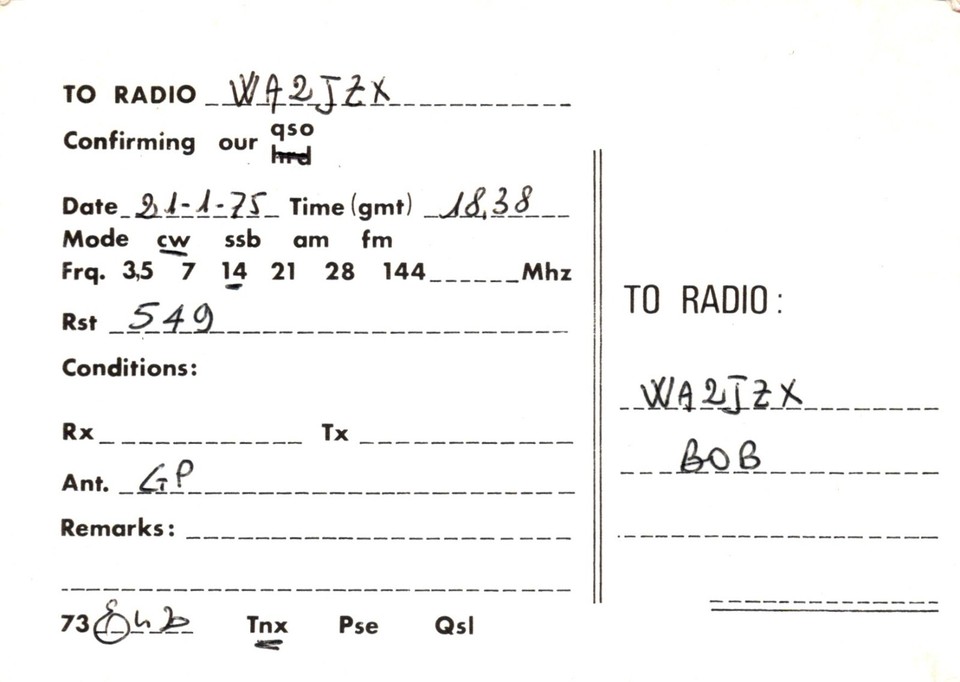 Viterbo Italy I0EMV QSL Radio Postcard | eBay