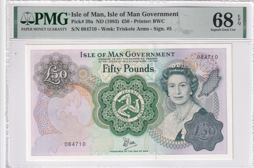 Isle of Man, 50 Pounds, 1983, UNC, p39a | eBay
