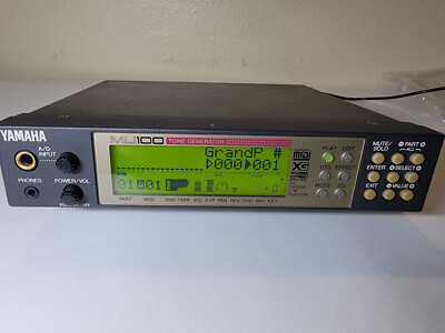 Yamaha MU100 Tone Generator W/Adapter | eBay