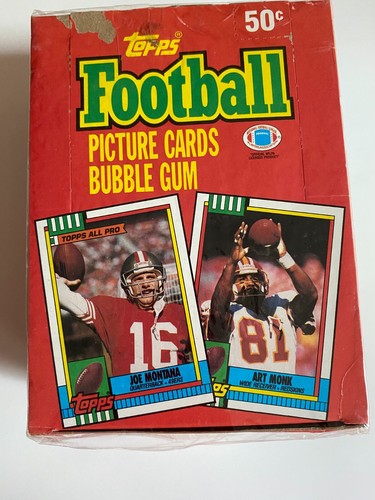 TOPPS 1990 FOOTBALL PICTURE CARDS BUBBLE GUM | eBay