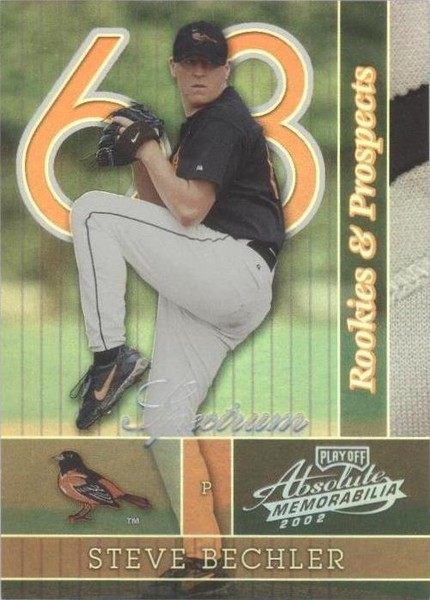 2002 Playoff Absolute Memorabilia - Spectrum #182 Steve Bechler /50 (RC ...