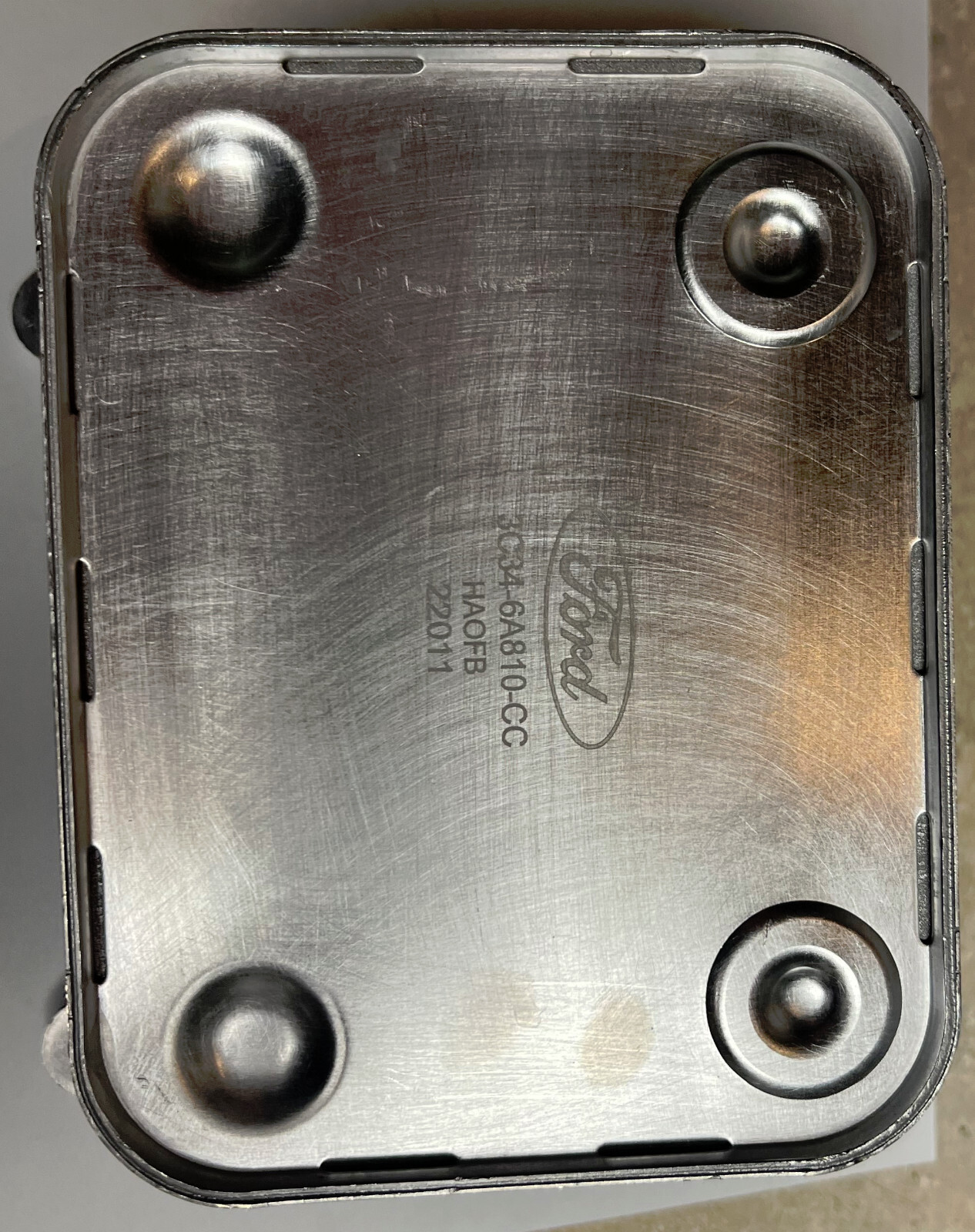 New OEM 3C3Z-6A642-CA FORD ENGINE OIL COOLER 03-08 6.0L Diesel Service ...