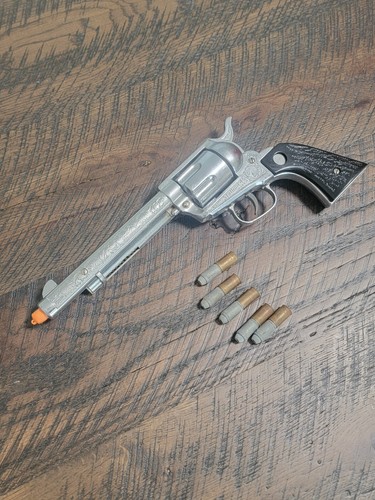 1950s Nichols Stallion 45 Mark II Cap Gun with 5 Rounds Cartridges ...