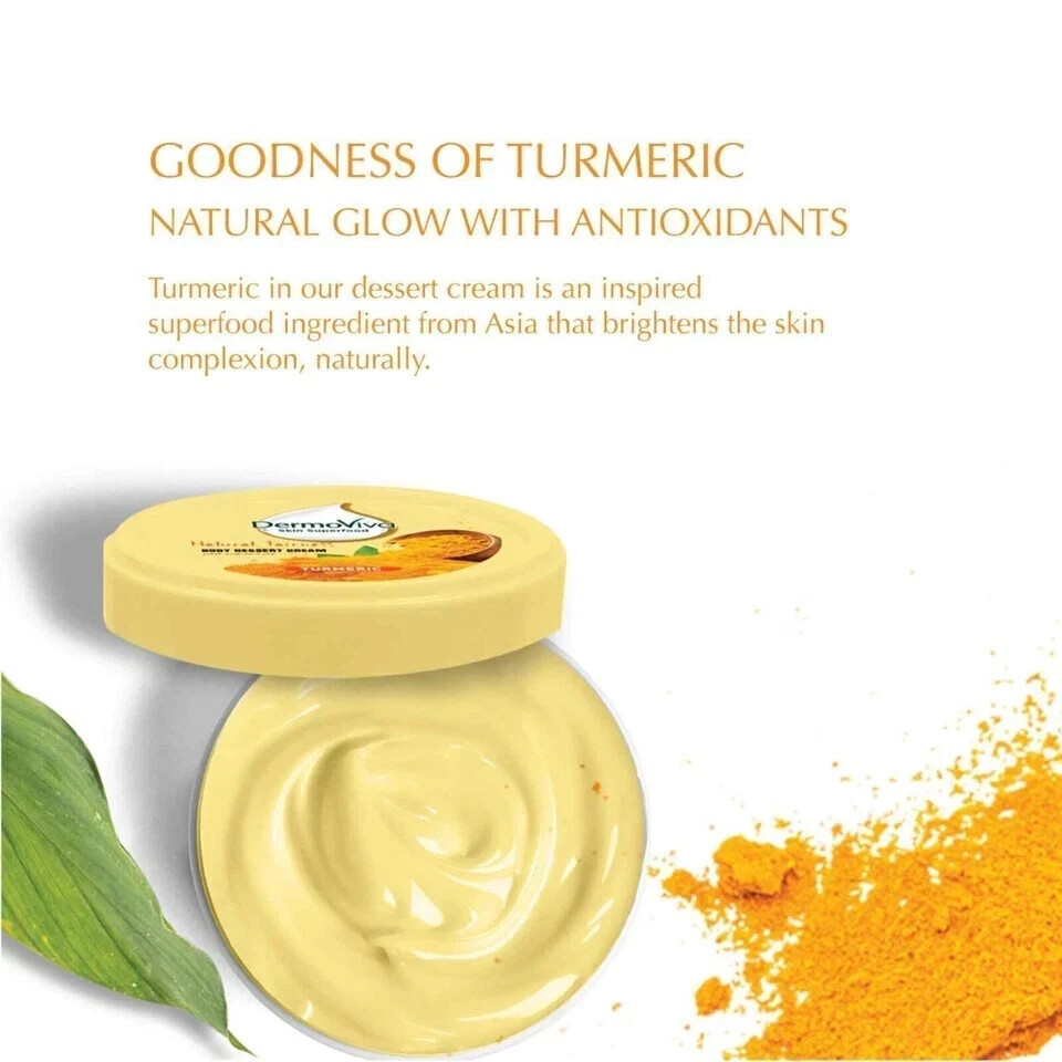 Dermoviva Body Cream Turmeric 70ml Free Shipping Worldwide | eBay