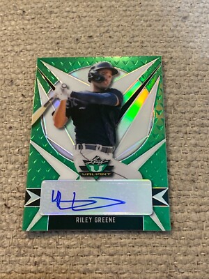 Riley Greene 2021 leaf valiant auto autograph | eBay