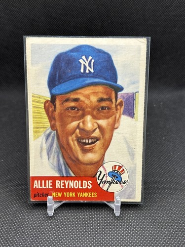 1953 TOPPS #141 ALLIE REYNOLDS YANKEES GR | eBay