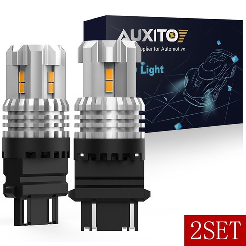 3157A 3156 4157A Amber/Yellow Power LED Turn Signal Sider Marker Light ...