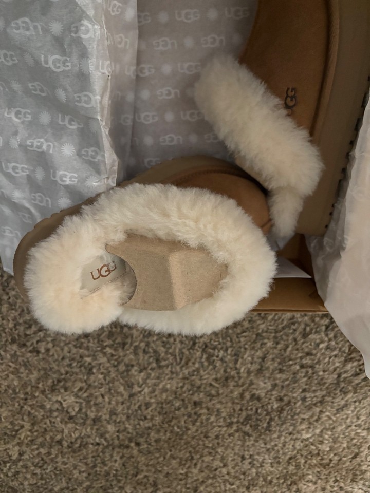 UGG disquette platform slippers- women’s, size 6 | eBay