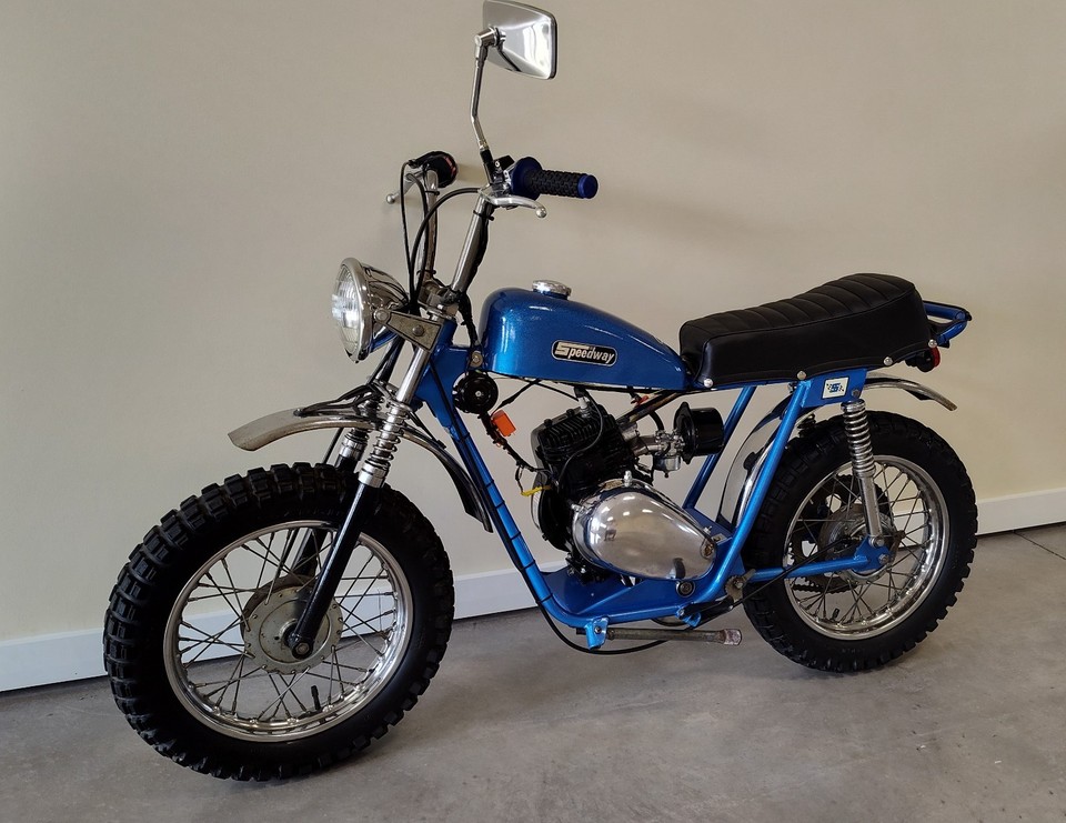 Speedway Used Mini Bike, Minibike, Blue Angel, 4 HP Tecumseh engine | eBay