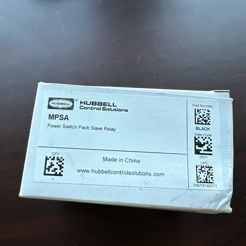 Hubbell MPSA Power Switch Pack Slave Relay | eBay