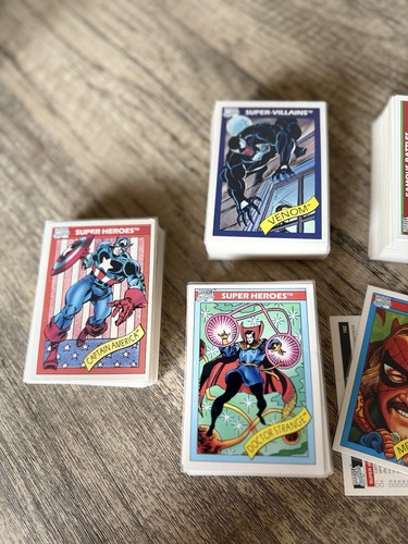 1990 Impel Marvel Universe series 1 Complete Base Set 162 Cards NM | eBay