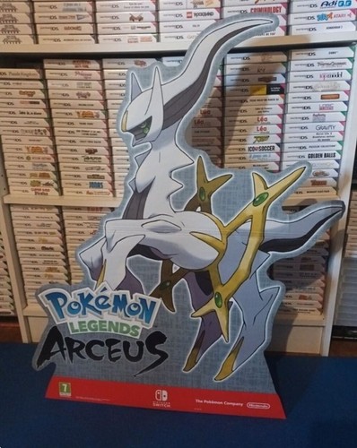 Plv publicitaire Pokemon legends arceus Nintendo switch Store Standee ...