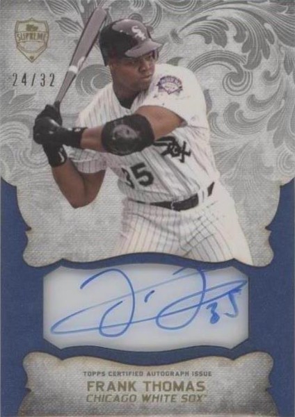 2015 Topps Supreme - Supreme Styling Die-Cut Autographs #SS-FT Frank ...