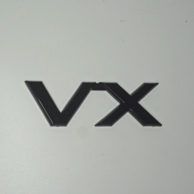 1x Black VX Glossy Plastic Sticker Decal Badge Emblem SUV Limited ...