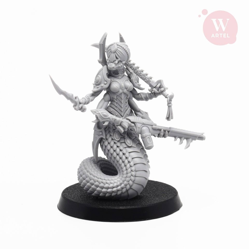 Nagalyth Artel W Dark Eldar Drukhari Sslyth Archon Ur-Ghul Medusae ...