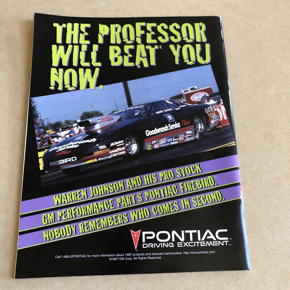Pontiac Enthusiast Magazine Sept Oct 1997 Volume 3 Number 5 | eBay
