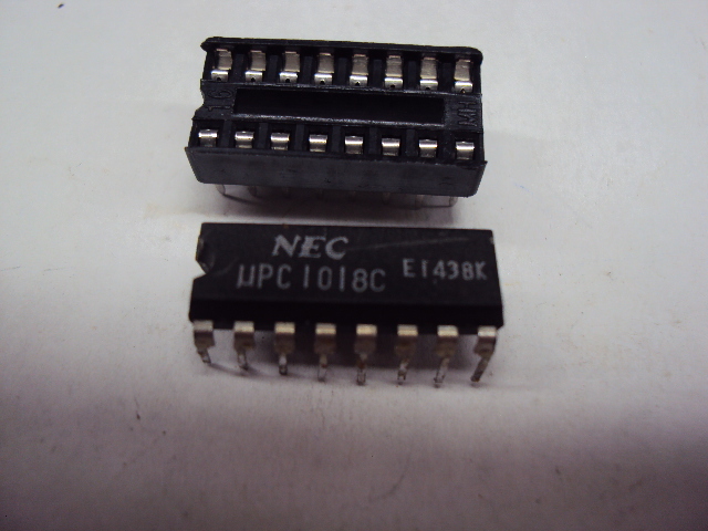 NEC UPC1018C IC Pulled Part. Removed From A Working Vintage Receiver ...