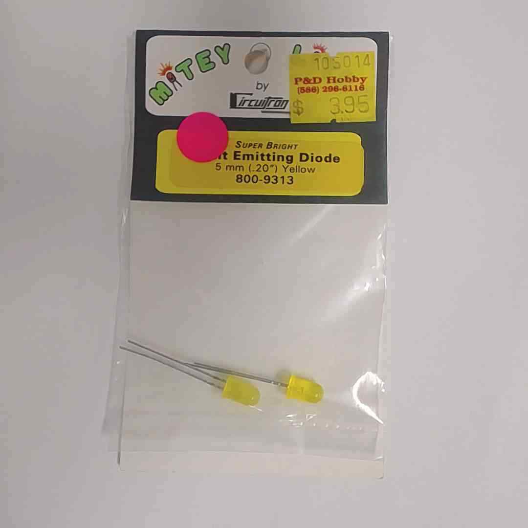 Circuitron Model Train Electronics All Scales: Light Emitting Diode 5mm ...