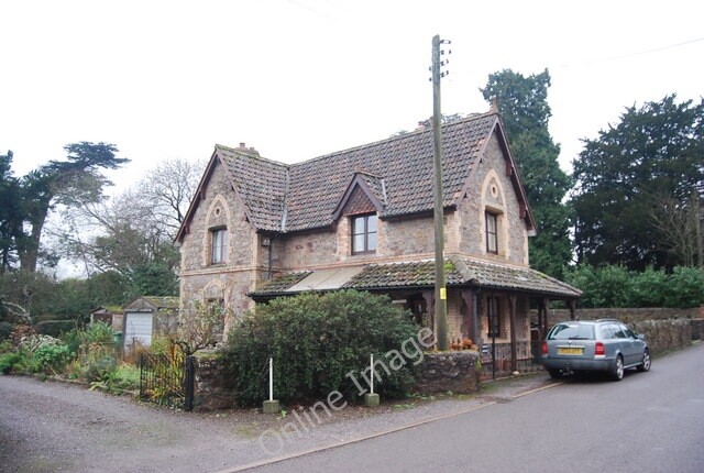 Photo 6x4 Large ornate house, Crowcombe c2009 | eBay UK