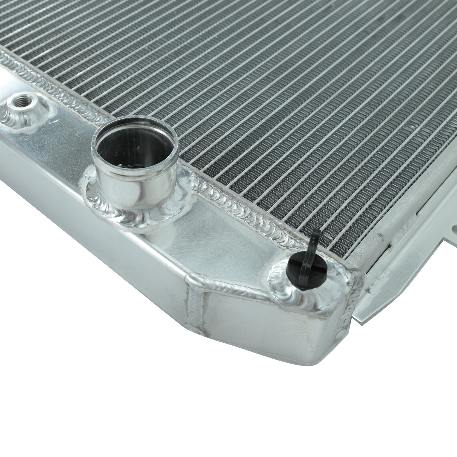 3 Row Aluminum Radiator For 59-63 Chevy Impala/El Camino 60-65 Bel Air ...