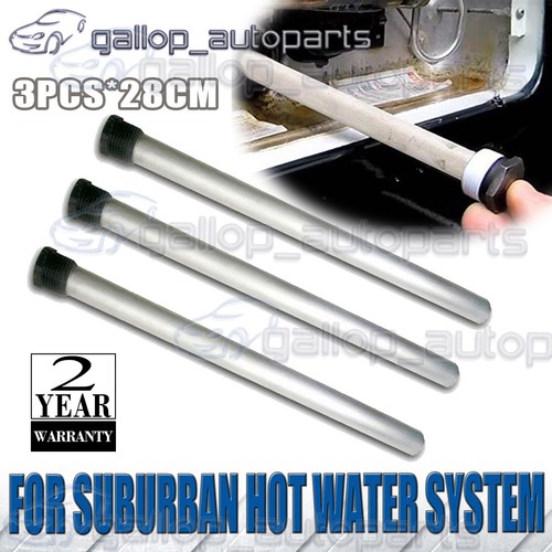 3 Anode Rod for Suburban Hot Water System Service,Caravan HWS SW6DEA ...