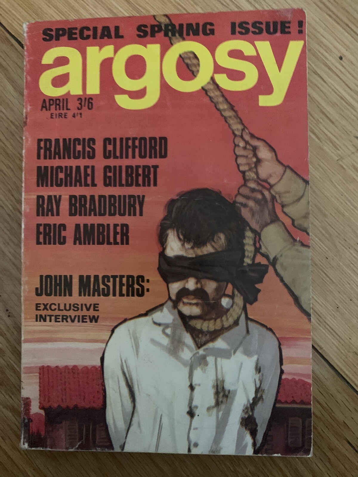 ARGOSY. SHORT STORY MAGAZINE. BRITISH ED. APRIL 1970. ERIC AMBLER etc ...