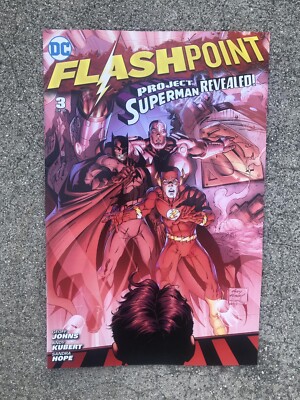 ⭐️ Flashpoint #3 • Adam Kubert Cover! Project Superman Revealed DC ...