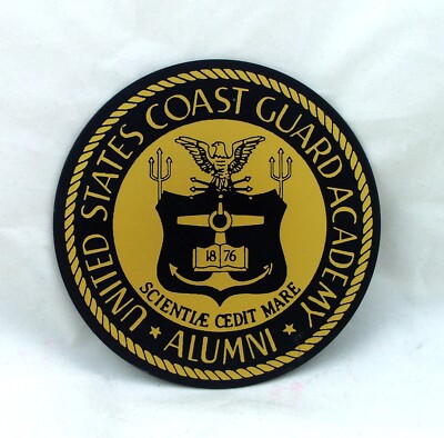 United States Coast Guard Academy ALUMNI Metal Drink Coaster USCG | eBay