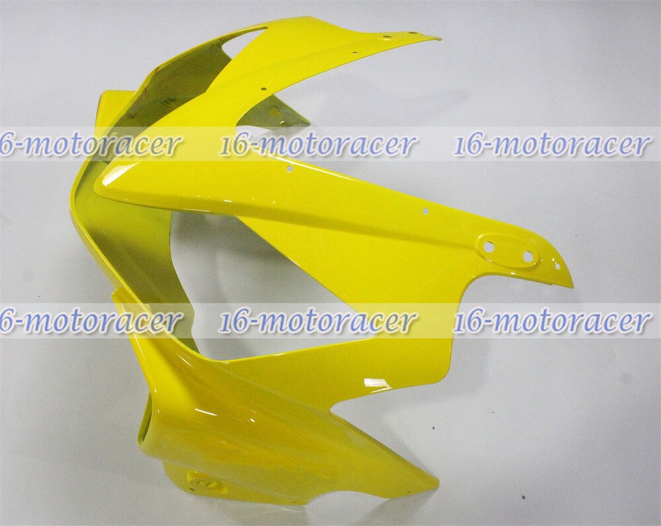 Front Nose Cowl Upper Fairing Fit for 2004-2007 CBR600 F4i Yellow ABS ...