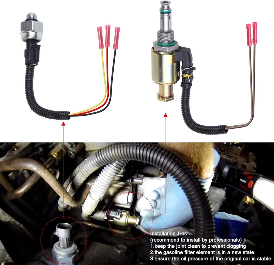 ICP/IPR Fuel Pressure Regulator & Sensor For International Navistar ...