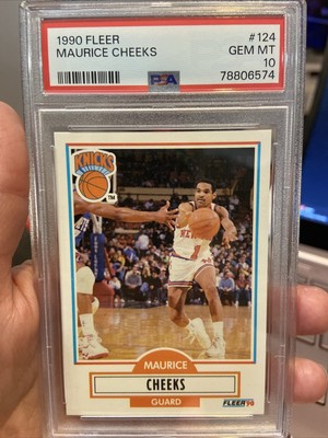 1990 Fleer Maurice Cheeks #124 New York Knicks PSA GEM MINT 10 | eBay