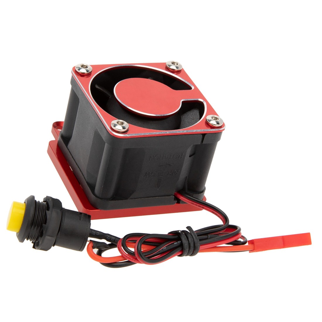 Metal Cooling Fan Motor Heat Sink 8V - 12V for 1/8 Sledge RC Car4891 ...