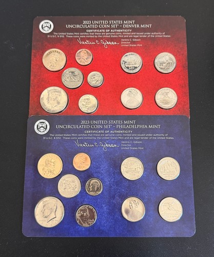 2023 United States Mint Uncirculated Coin Set P&D OGP | eBay