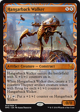 Magic MTG - Hangarback Walker - Kaladesh Inventions - MINT/NMINT - EN ...