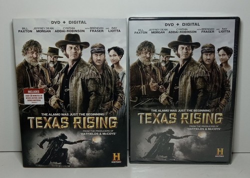 TEXAS RISING New Sealed 3 DVD Set Complete 10 Hour Miniseries History ...