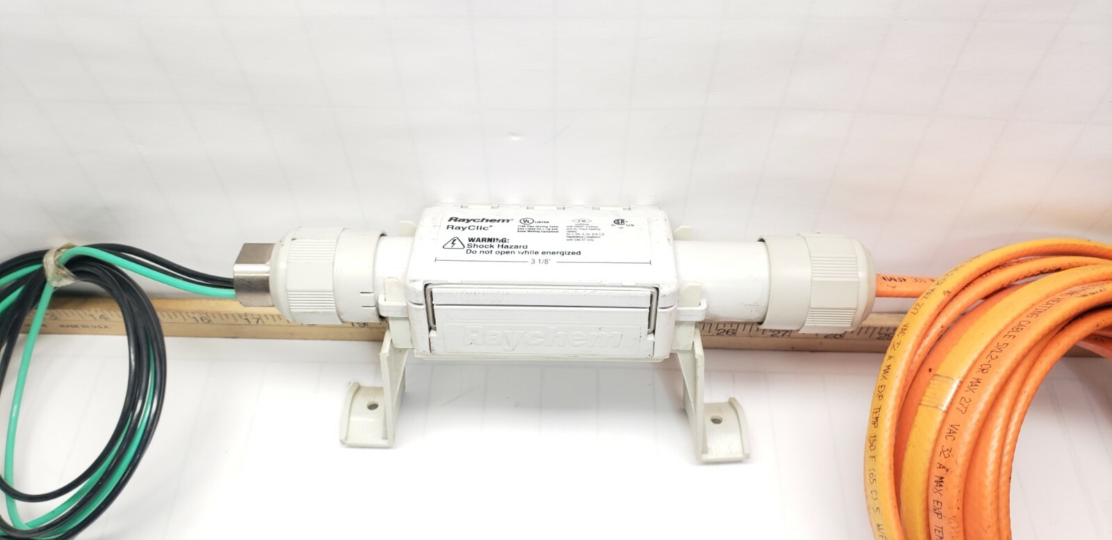 RAYCHEM RAYCLIC SELF REGULATING HEATING CABLE CONNECTION KIT W/ 15 ...