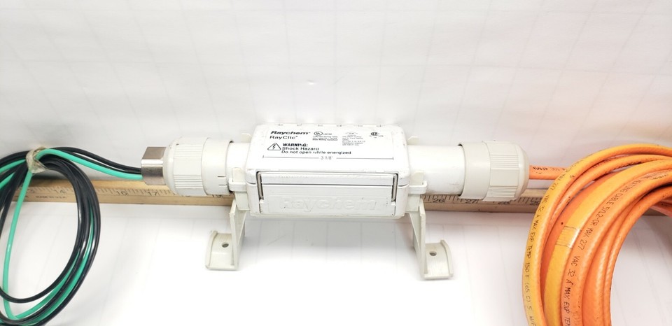 RAYCHEM RAYCLIC SELF REGULATING HEATING CABLE CONNECTION KIT W/ 15 ...