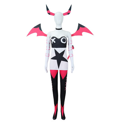 Hazbin Hotel Verosika Mayday Cosplay Costume Suit Demon Uniform Tail ...
