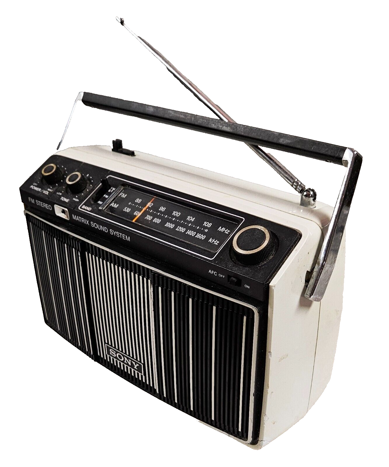 Vintage Sony Matrix Sound System MR-9100W FM Stereo/AM Radio *READ* | eBay