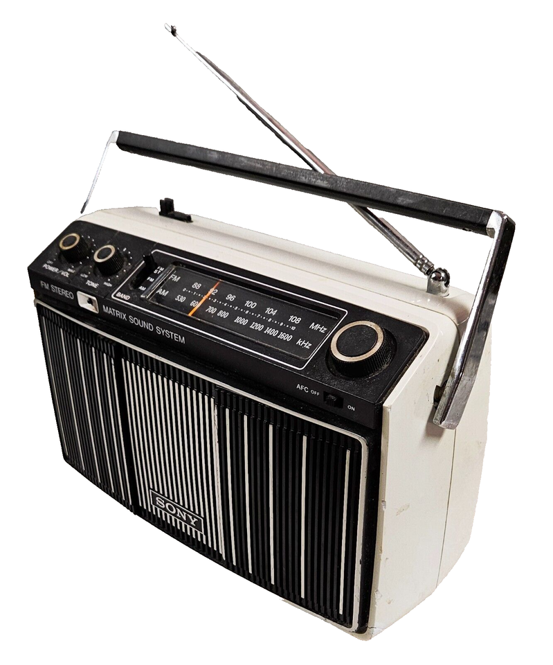 Vintage Sony Matrix Sound System MR-9100W FM Stereo/AM Radio *READ* | eBay