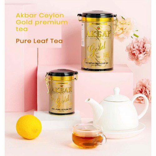 Akbar Royal Gold 225g | Akbar Tea | Premium Quality Tea | Ceylon Tea ...