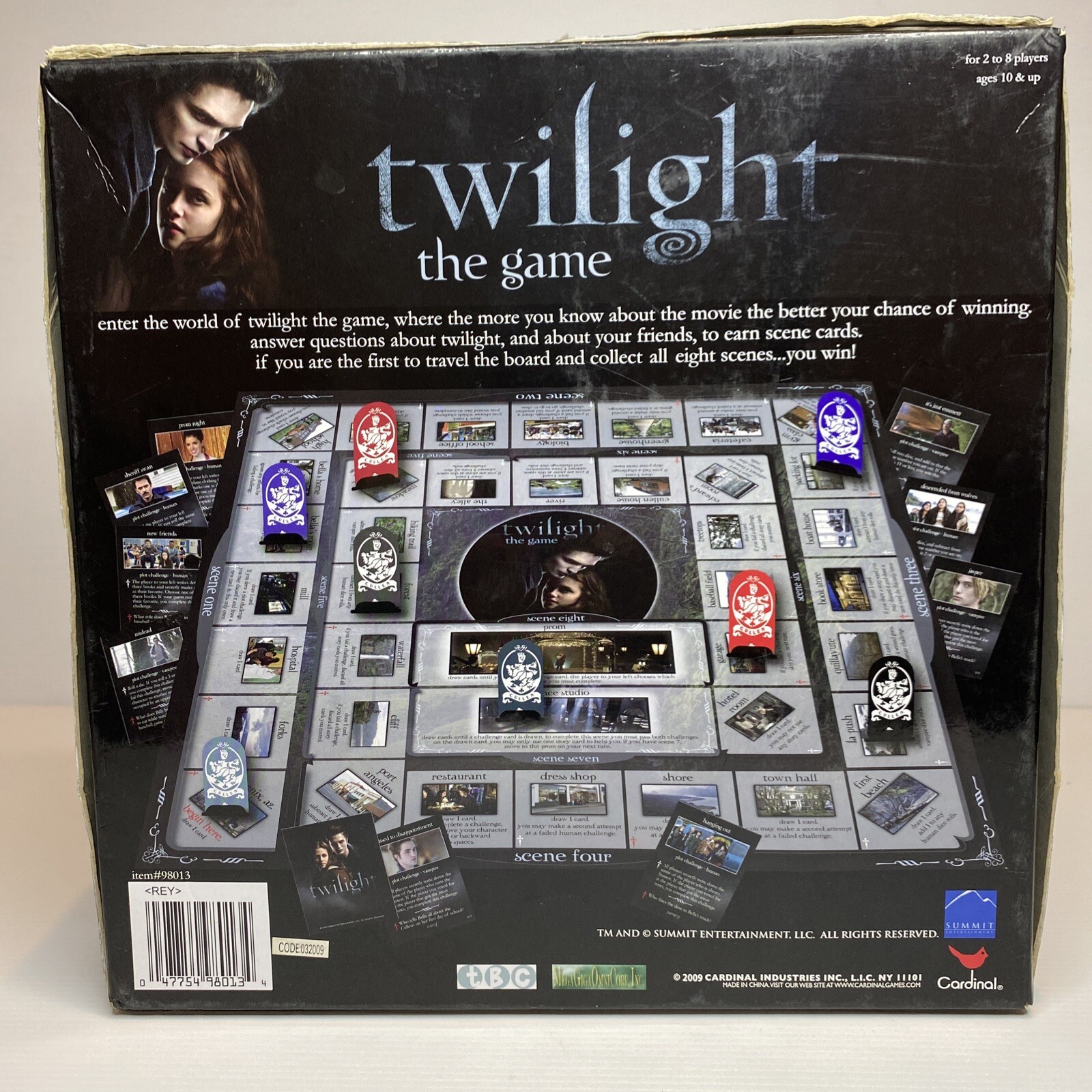Twilight the Game Movie Board Game Retired (2009) 2-8 Players VGC ...