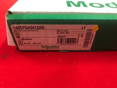 140CPU43412A Factory New Modicon CPU 140-CPU-434-12A 140CPU43412AR | eBay