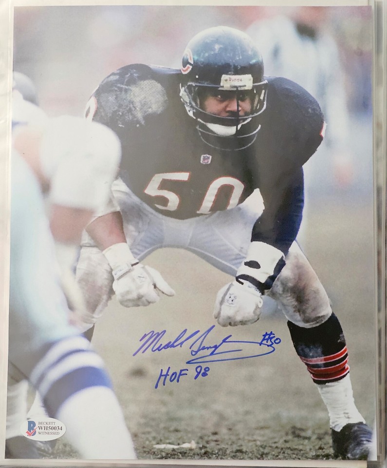1985 Chicago Bears NFL signed 8x10s HOF photos autographed **Every ...
